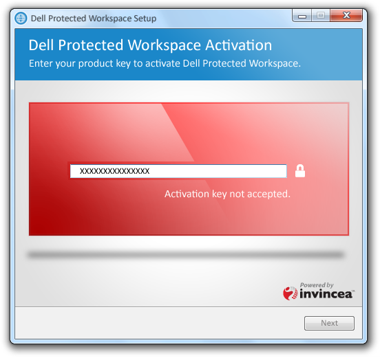 First-Run-Setup-Activation-Key-Invalid - LIMINA
